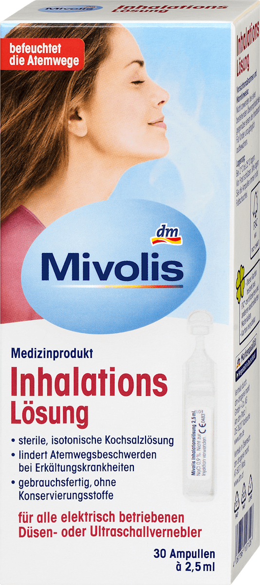 Mivolis Inhalationslösung 30 St, 75 ml dauerhaft günstig online kaufen ...