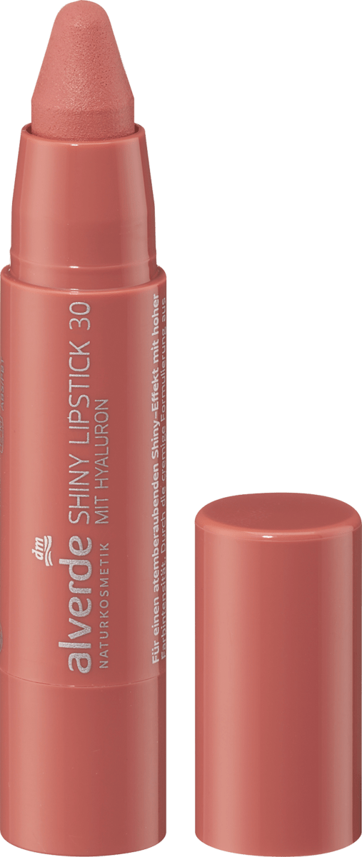 alverde NATURKOSMETIK Ruj Shiny Nr. 30 Lilac Passion | dm.ro