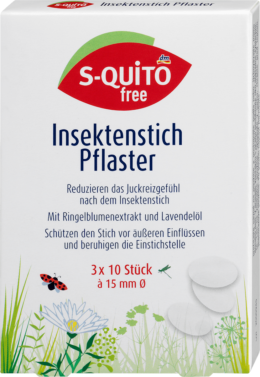 S-QUiTO free Flasteri nakon uboda insekata, 30 kom. | dm Bosna i ...