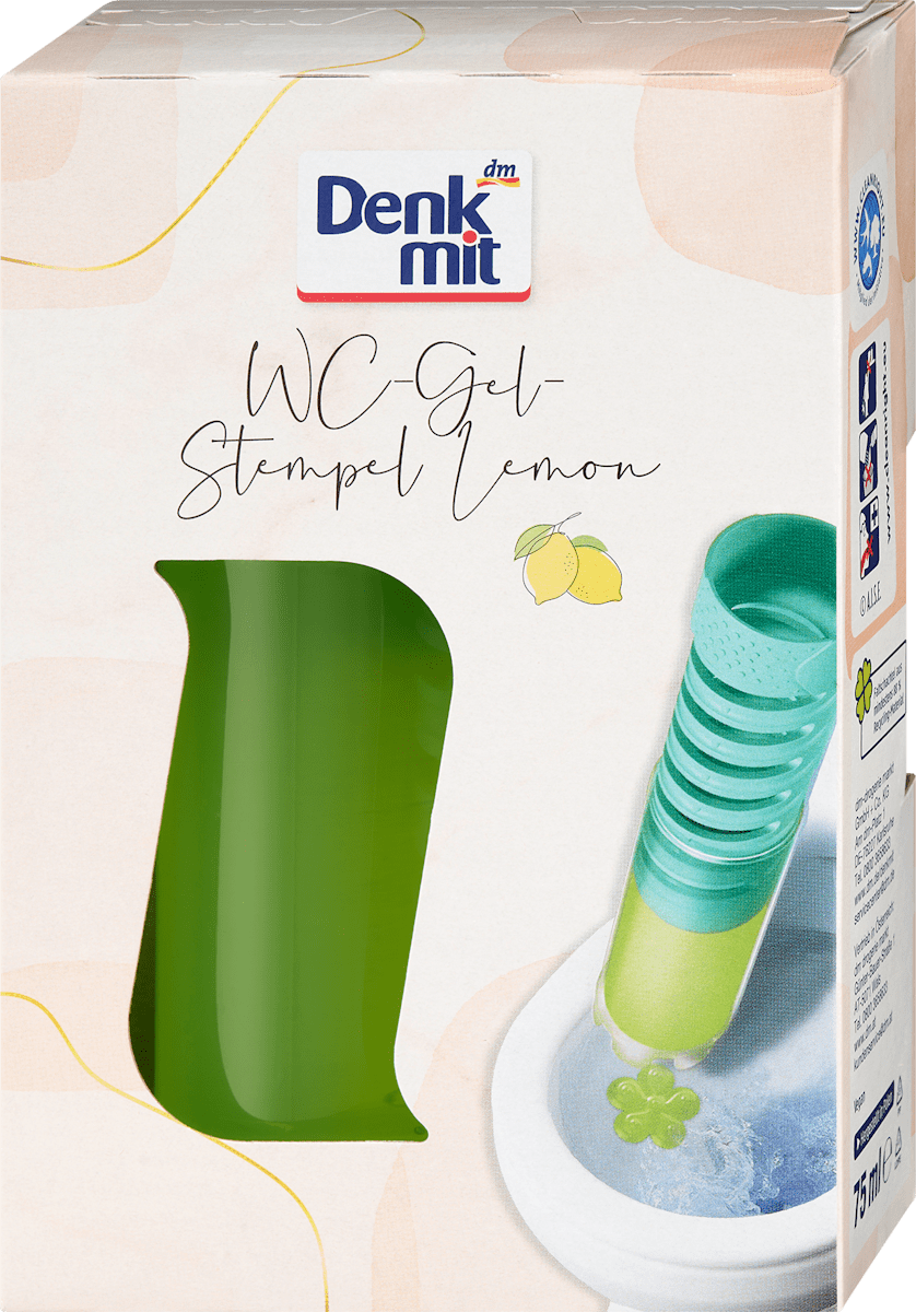 Denkmit WC Reiniger Gel Stempel Lemon 1 St, 75 ml dauerhaft günstig ...