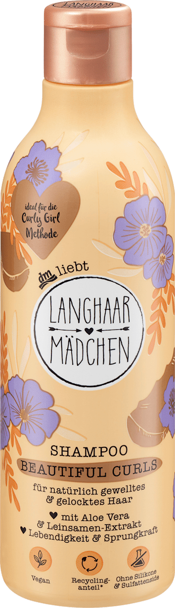 Langhaarmädchen Shampoo Beautiful Curls, 300 ml dauerhaft günstig ...