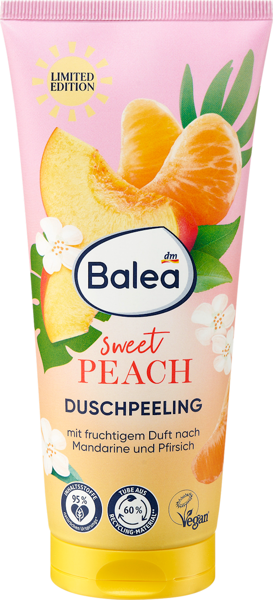 Balea Piling za tuširanje Sweet Peach | dm Bosna i Hercegovina