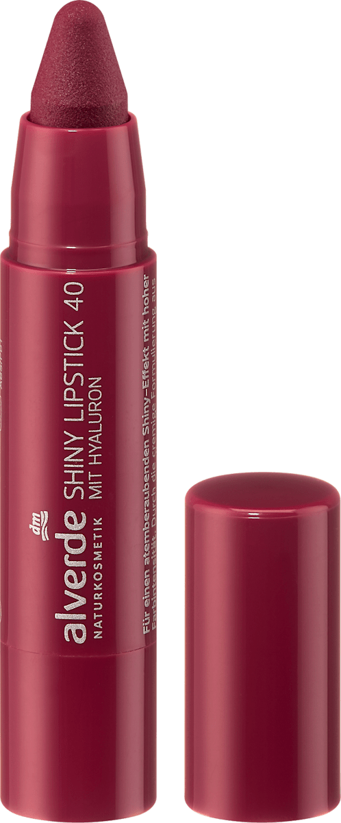 alverde NATURKOSMETIK Ruj Shiny Nr. 40 Natural Brown | dm.ro