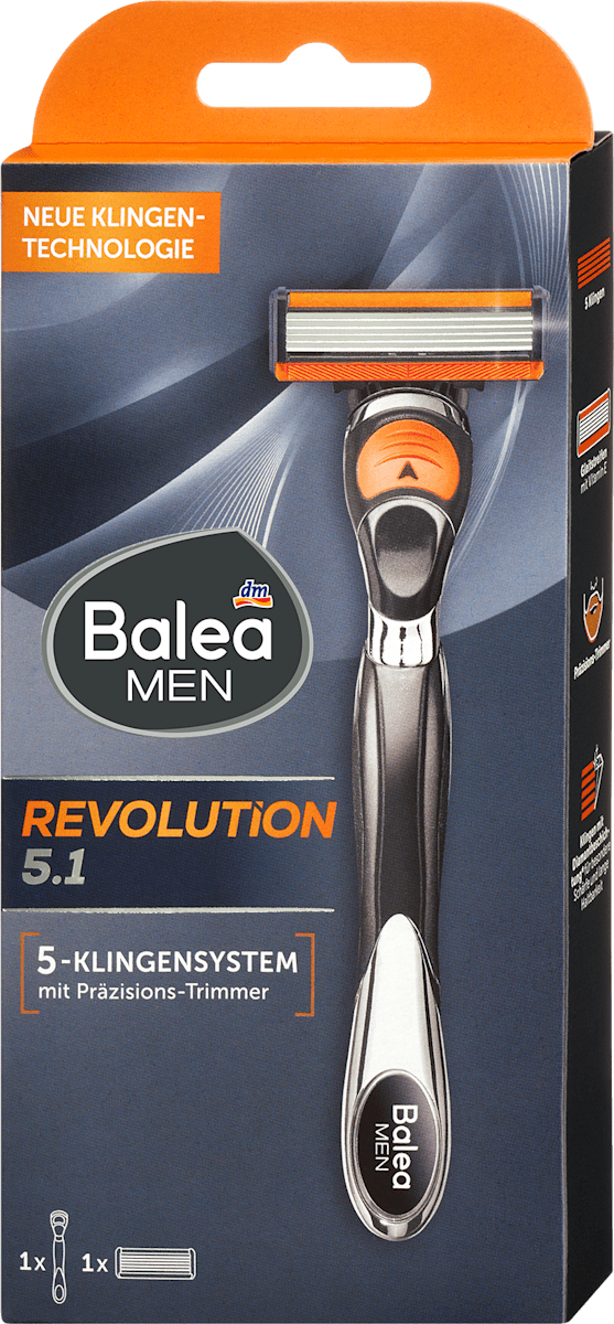 Balea MEN Rasierer Revolution 5.1, 1 St | dm.at