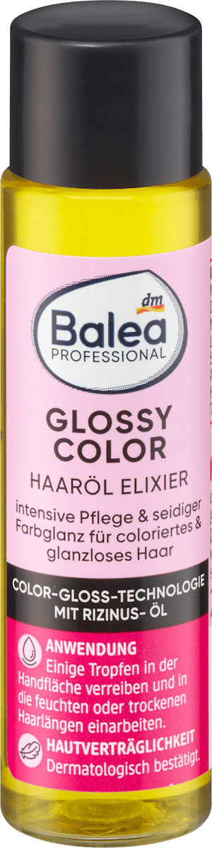 Balea PROFESSIONAL Haaröl Elixier Glossy Color, 20 ml dauerhaft günstig ...