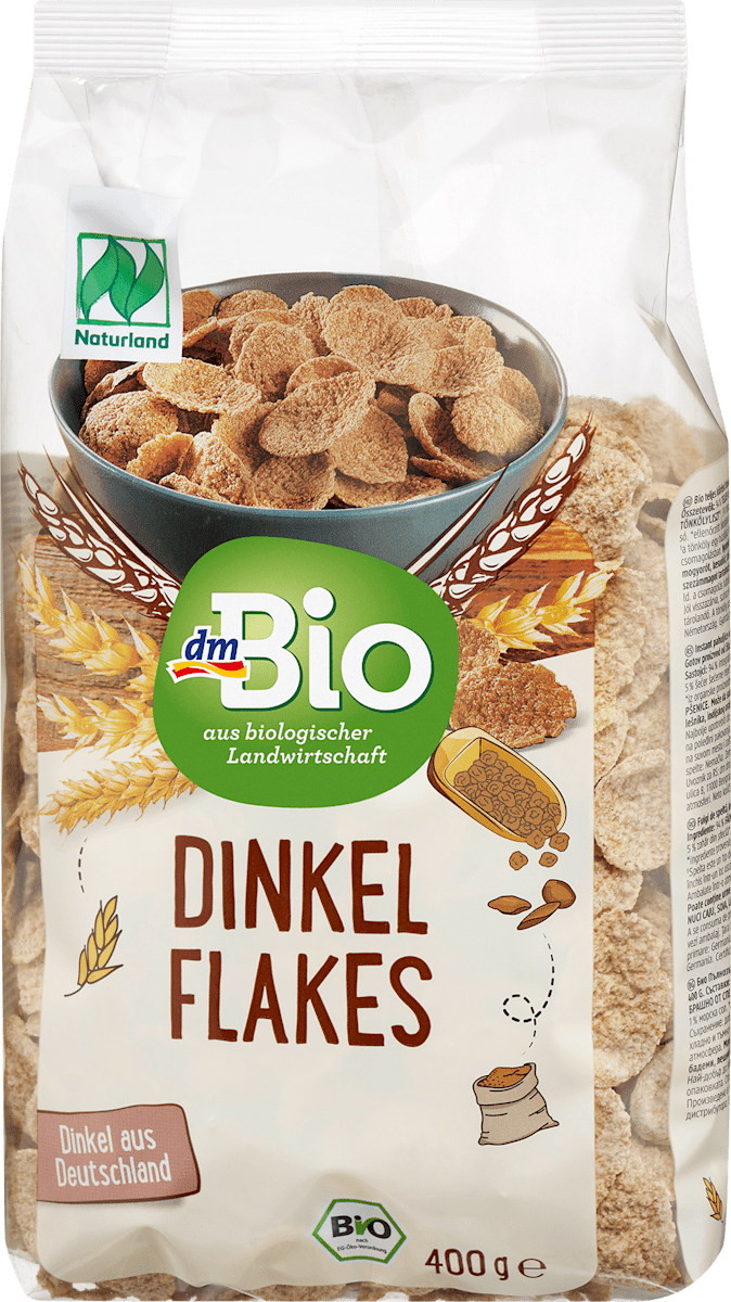 dmBio Dinkelflakes, 400 g dauerhaft günstig online kaufen | dm.de