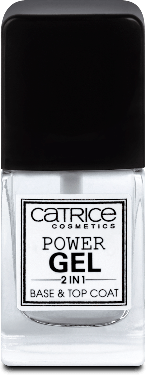 CATRICE Smalto unghie Base & Top Coat Power Gel 2in1, 10,5 ml | dm Italia