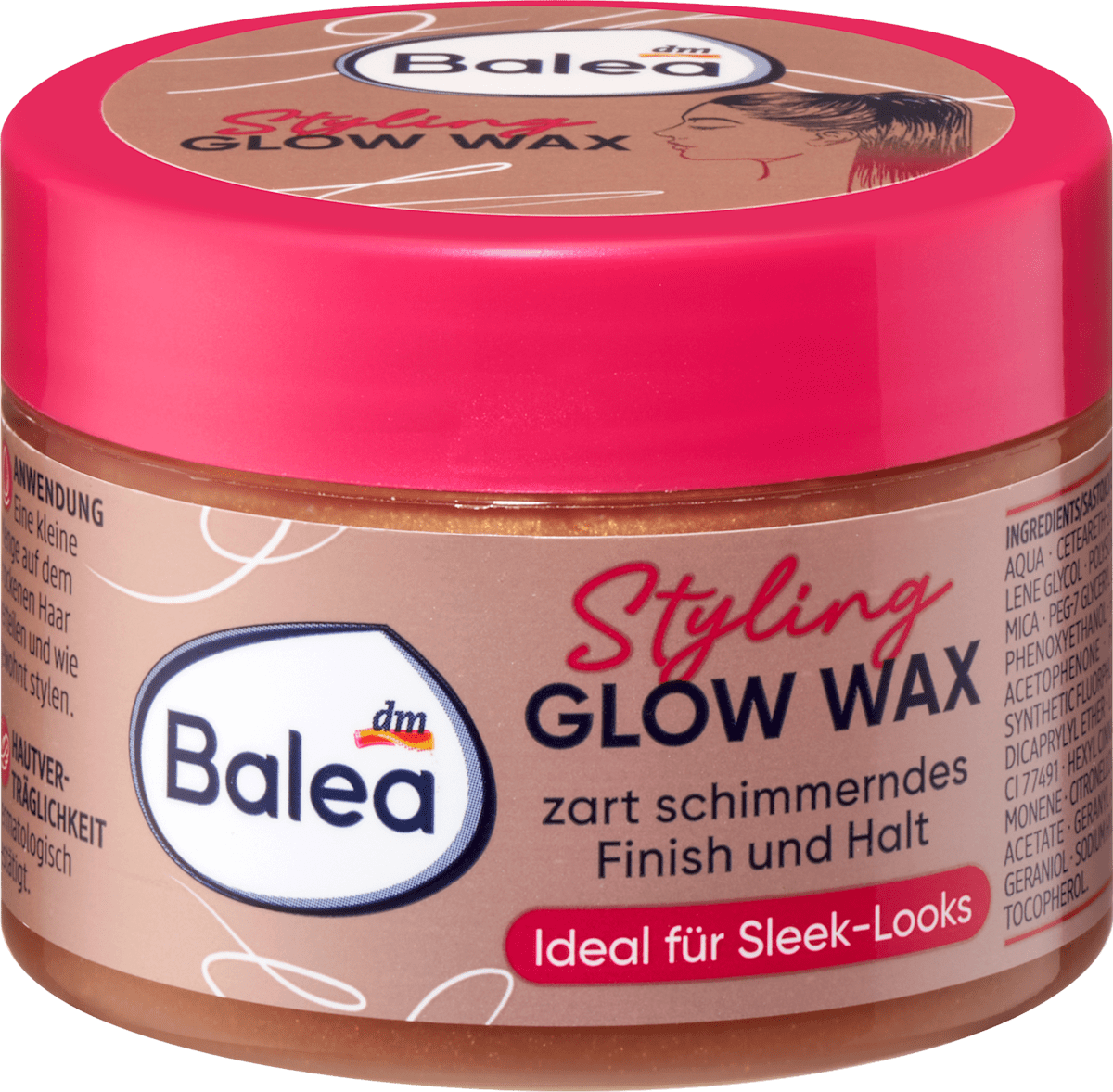 Balea Vosak za kosu Glow, 75 ml | dm.hr