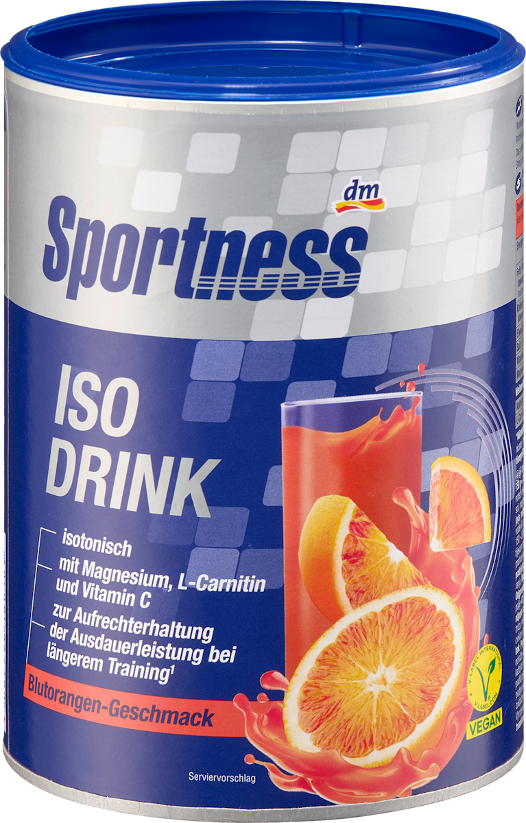 Sportness Izotonický nápoj v prášku Iso Drink červený pomaranč, 750 g ...