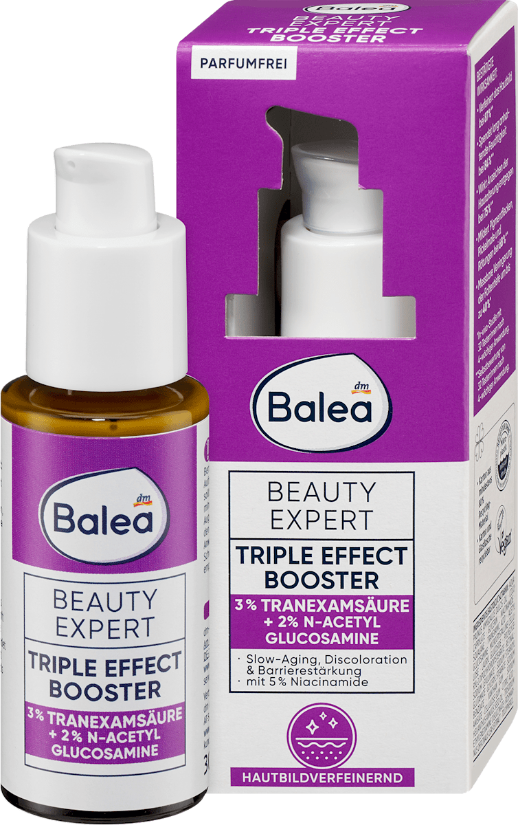 Balea Gesichtsfluid Beauty Expert Triple Effect Booster, 30 ml ...