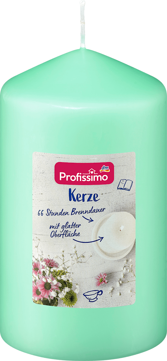 Profissimo Stumpenkerze 140/80 Mint, 1 St dauerhaft günstig online ...