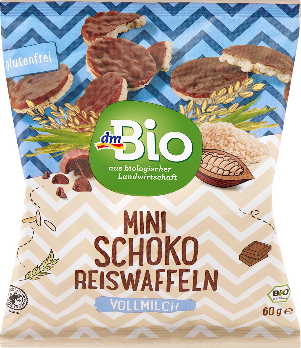 dmBio Mini čokoladni vafli, 60 g | dm Bosna i Hercegovina