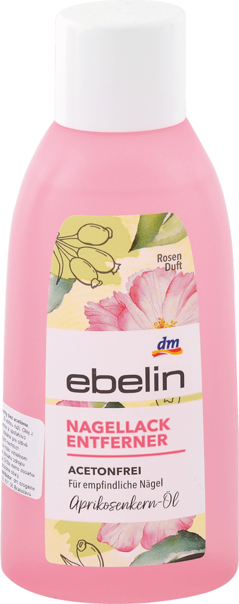 ebelin Odlakovač na nechty bez acetónu, 200 ml | mojadm.sk