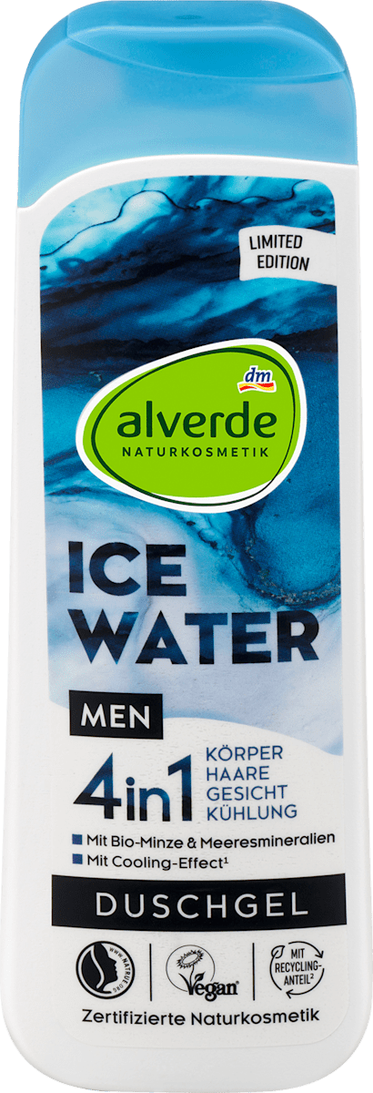 alverde MEN Duschgel Ice Water 4in1, 250 ml dauerhaft günstig online ...