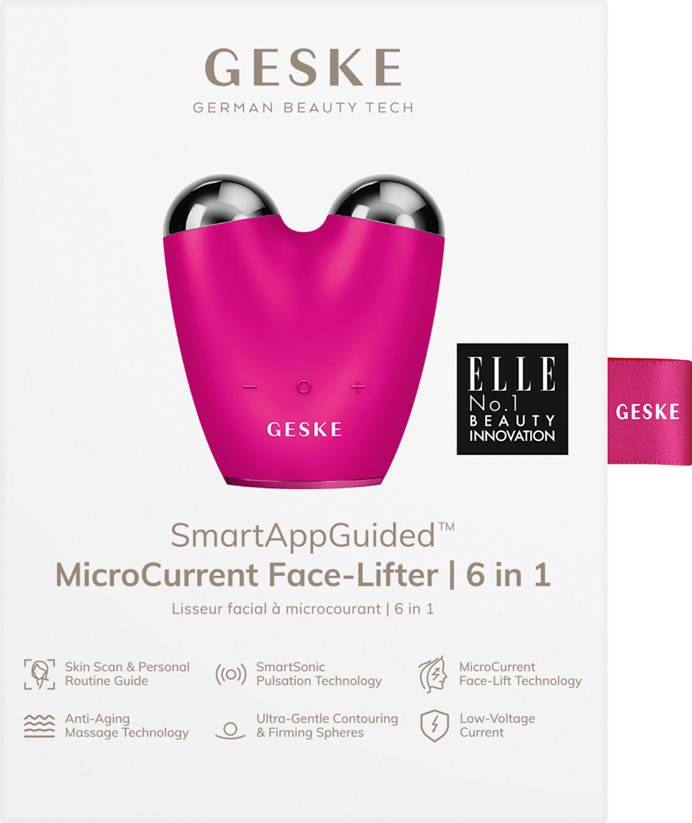 GESKE MicroCurrent Face-Lifter 6 in 1 Magenta, 1 St dauerhaft günstig ...