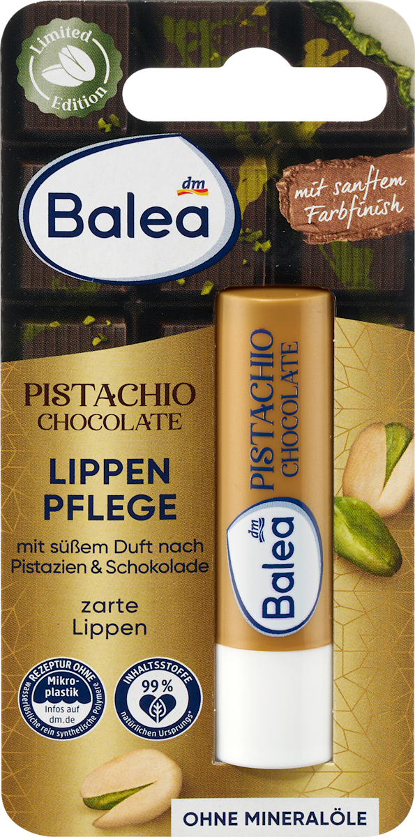 Balea Balzam na pery Pistachio Chocolate, 4,8 g | mojadm.sk