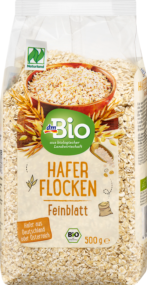 dmBio Haferflocken, Feinblatt, 500 g dauerhaft günstig online kaufen ...