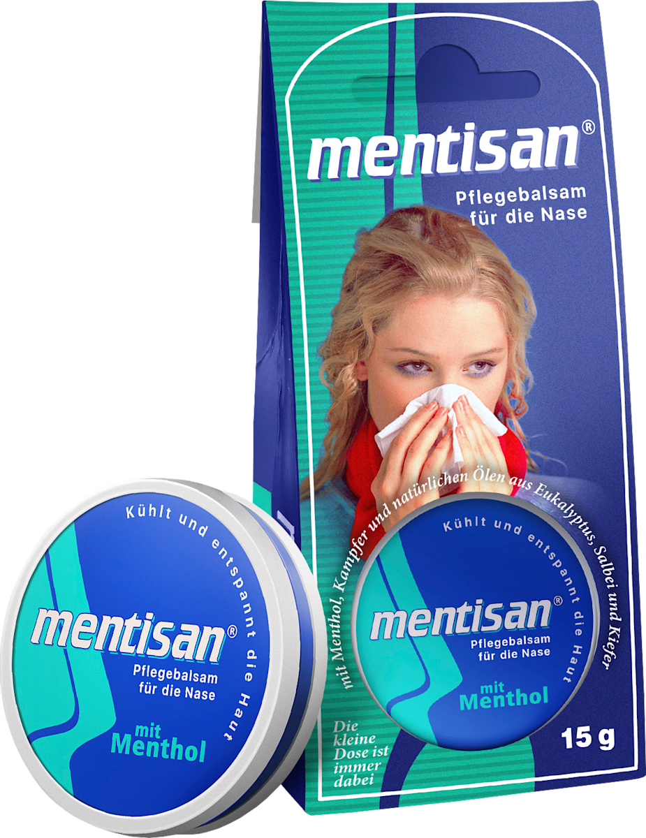 Mentisan Pflegebalsam für die Nase mit Menthol, 15 g dauerhaft günstig ...