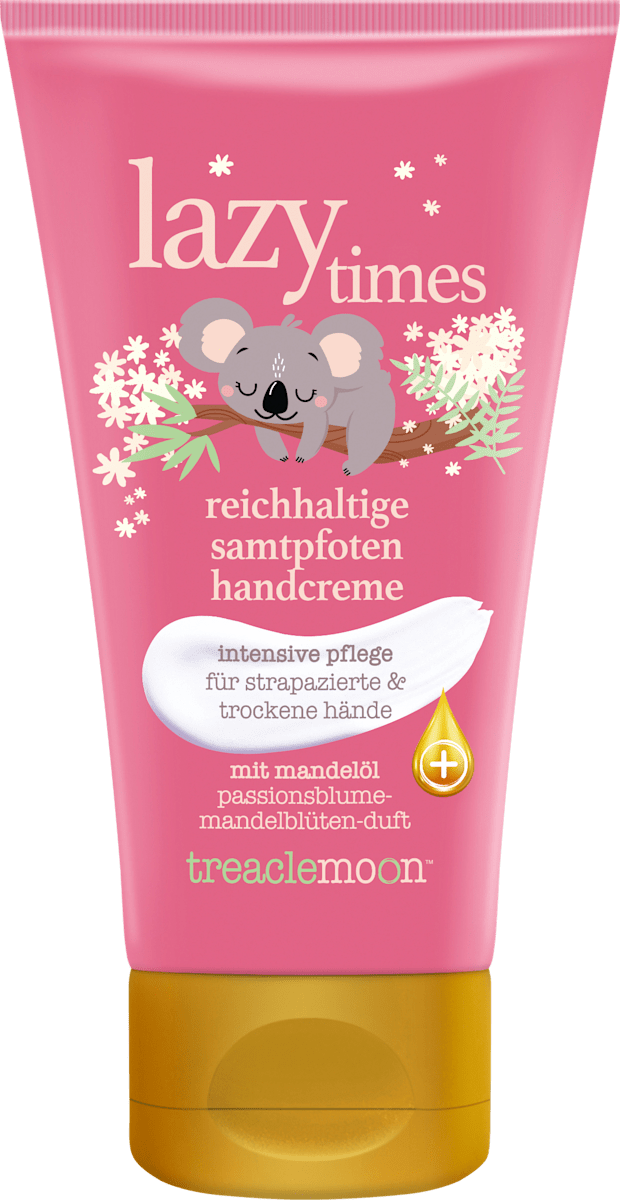 treaclemoon Handcreme lazy times mit Mandelöl & Sheabutter, 75 ml ...