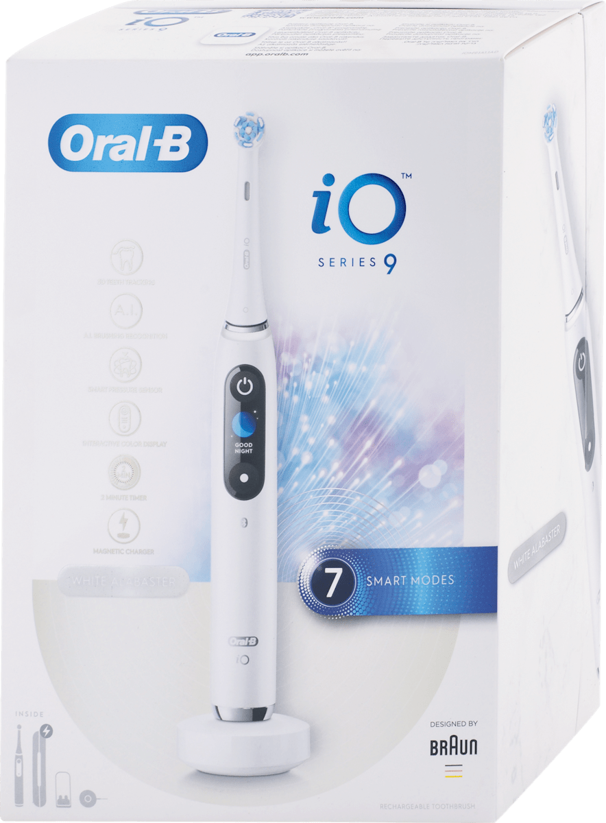Oral-B Elektrická zubná kefka iO Series 9 – White Alabaster, 1 ks ...
