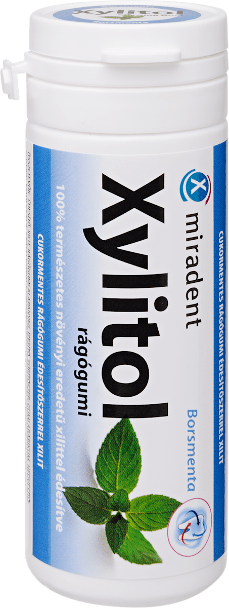 XYLITOL Rágógumi, borsmenta ízű, 30 db | dm.hu
