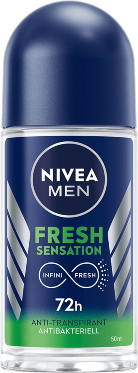 NIVEA MEN Antitranspirant Deo Roll-On Fresh Sensation, 50 ml | dm.at
