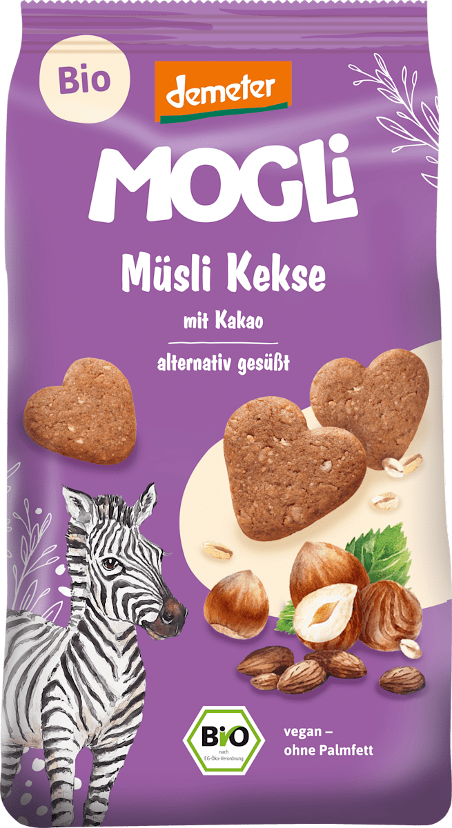 MOGLi Müsli Kekse, ab 3 Jahren, 125 g dauerhaft günstig online kaufen ...
