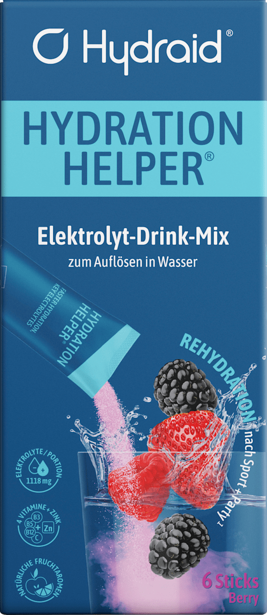 Hydraid Getränkepulver Hydration Helper Berry, 6 St | dm.at