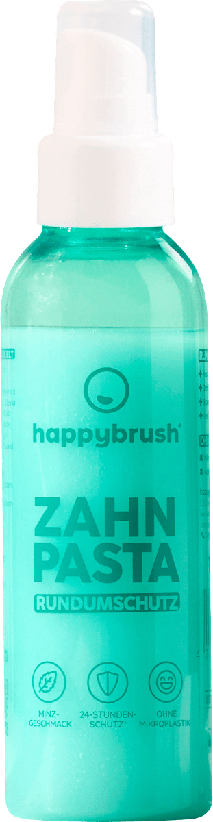 happybrush Zahnpasta Spender Rundumschutz Nachfüllbar, 125 ml | dm.at