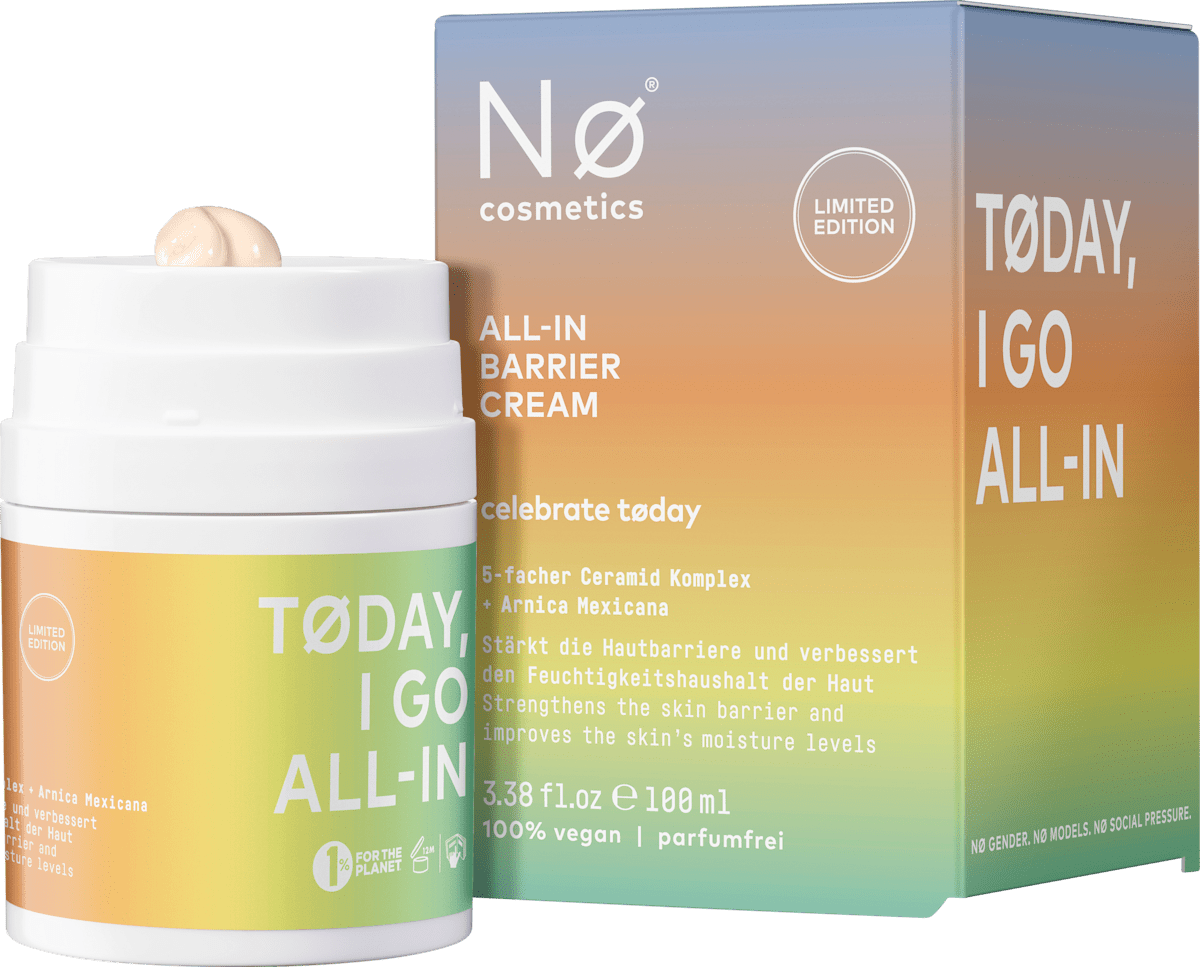 NØ cosmetics Feuchtigkeitscreme Nø celebrate tøday Barrier Cream, 100 ...