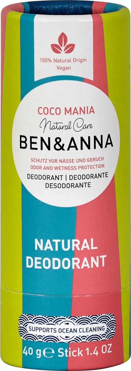 BEN&ANNA Натурален део стик Coco Mania, 40 g | dm България