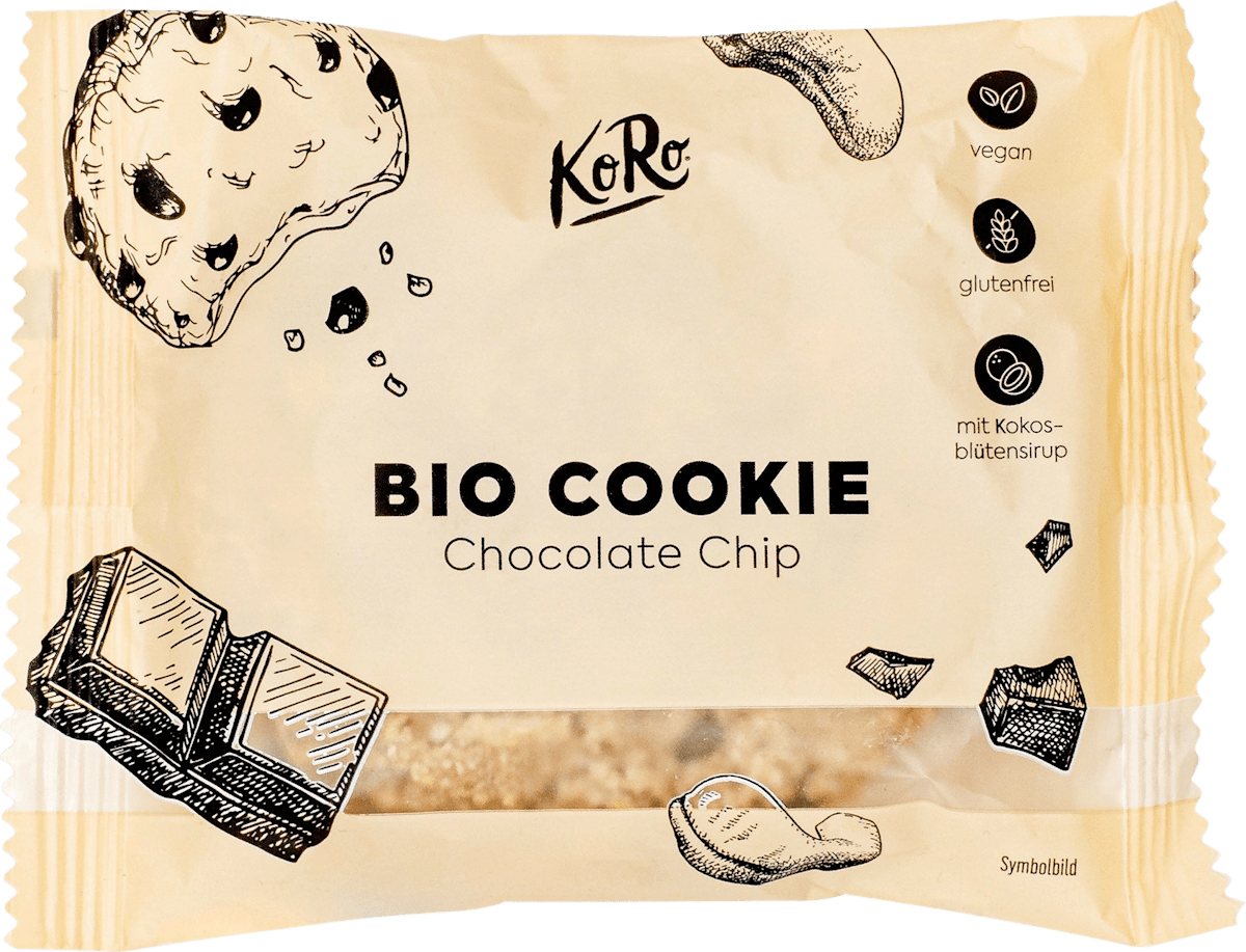 KoRo Bio Cookie mit Schokoladenstückchen, 50 g | dm.at