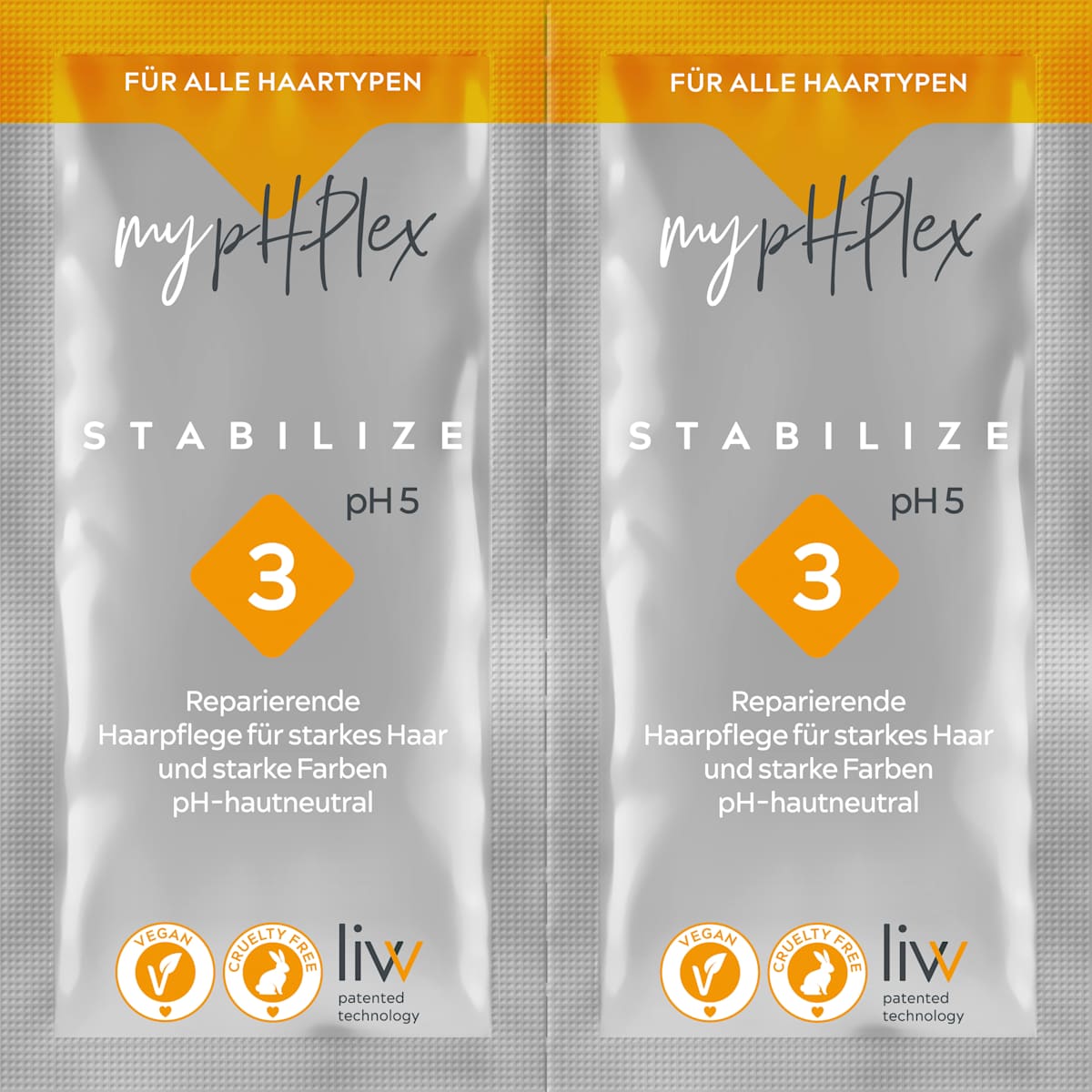 liw Haarkur myph Plex Stabilize Sachets (2x12 ml), 24 ml dauerhaft ...