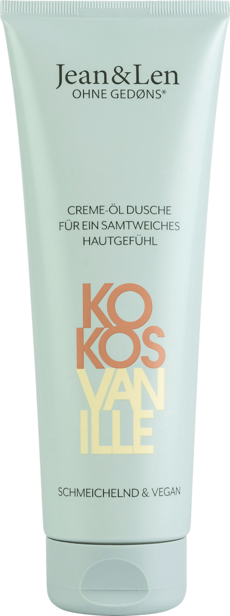 Jean&Len Duschgel Creme-Öl Kokos & Vanille, 250 ml dauerhaft günstig ...