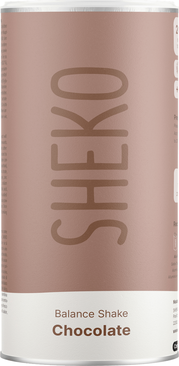 SHEKO Diät Shake, Balance Schokolade, 378 g dauerhaft günstig online ...