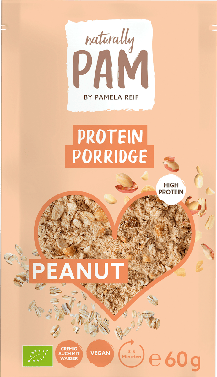 Naturally PAM Porridge, Protein Peanut, 60 g dauerhaft günstig online ...