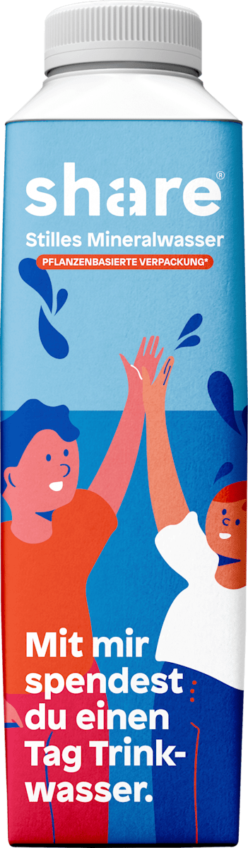 share Natürliches Mineralwasser, Still, 0,5 l dauerhaft günstig online ...