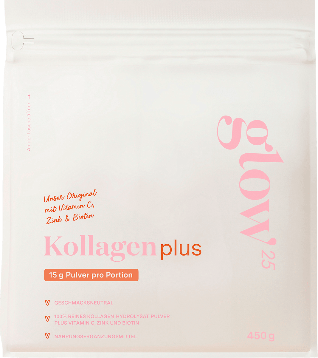 Glow25 Kollagen Plus Pulver, 450 g dauerhaft günstig online kaufen | dm.de