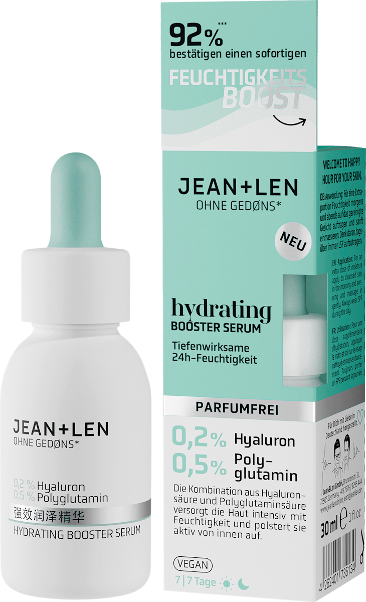 Jean&Len Serum Hydrating Booster, 30 ml dauerhaft günstig online kaufen ...