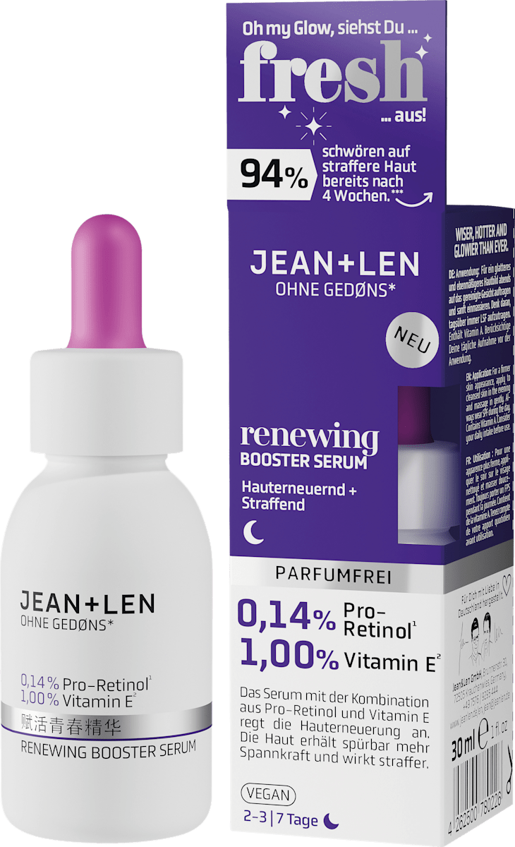 Jean&Len Serum Renewing Booster, 30 ml dauerhaft günstig online kaufen ...