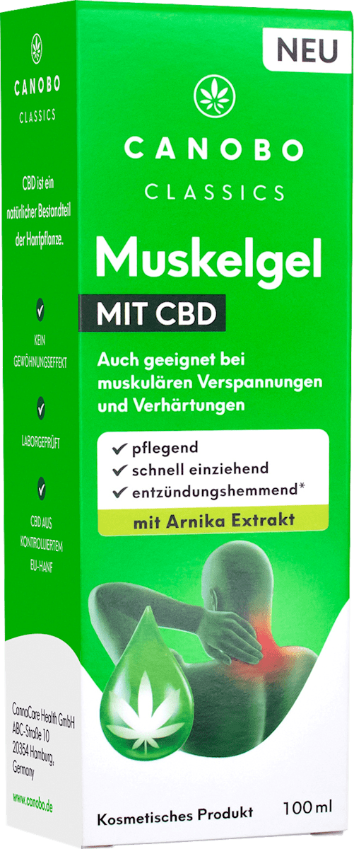 Canobo Muskelgel CBD & Arnikaextrakt, 100 ml dauerhaft günstig online ...