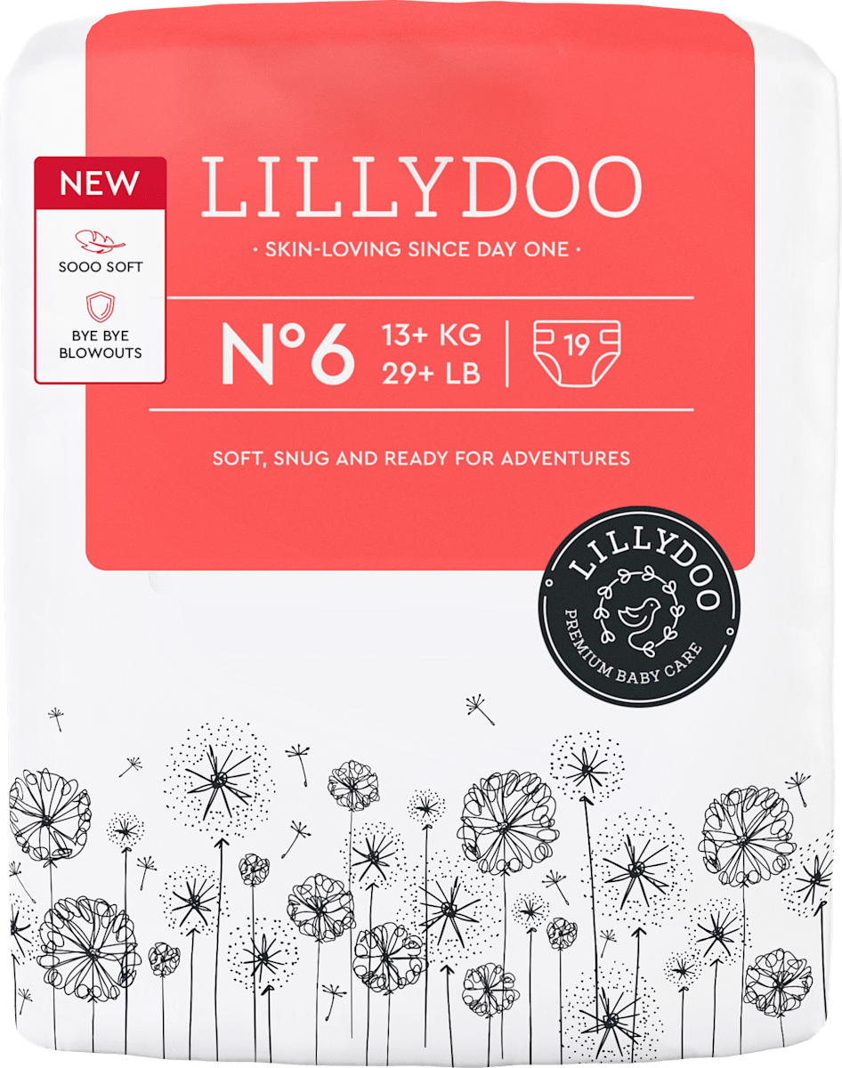 Lillydoo Windeln Gr. 6 (13+ kg), 19 St dauerhaft günstig online kaufen ...