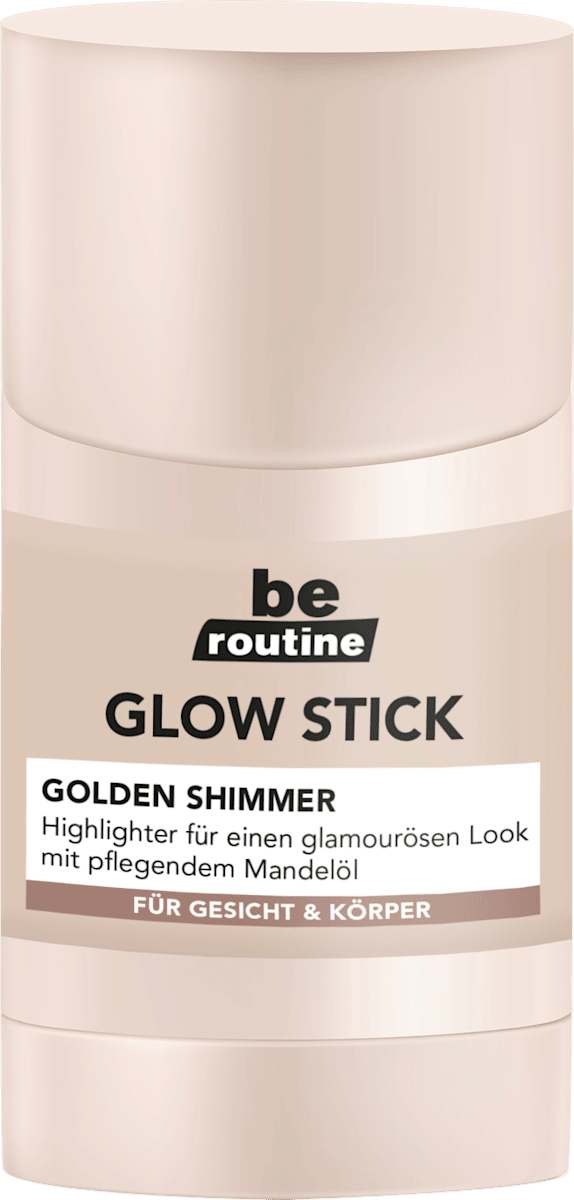 BE ROUTINE Highlighter Glow Stick Golden Shimmer, 25 g dauerhaft ...