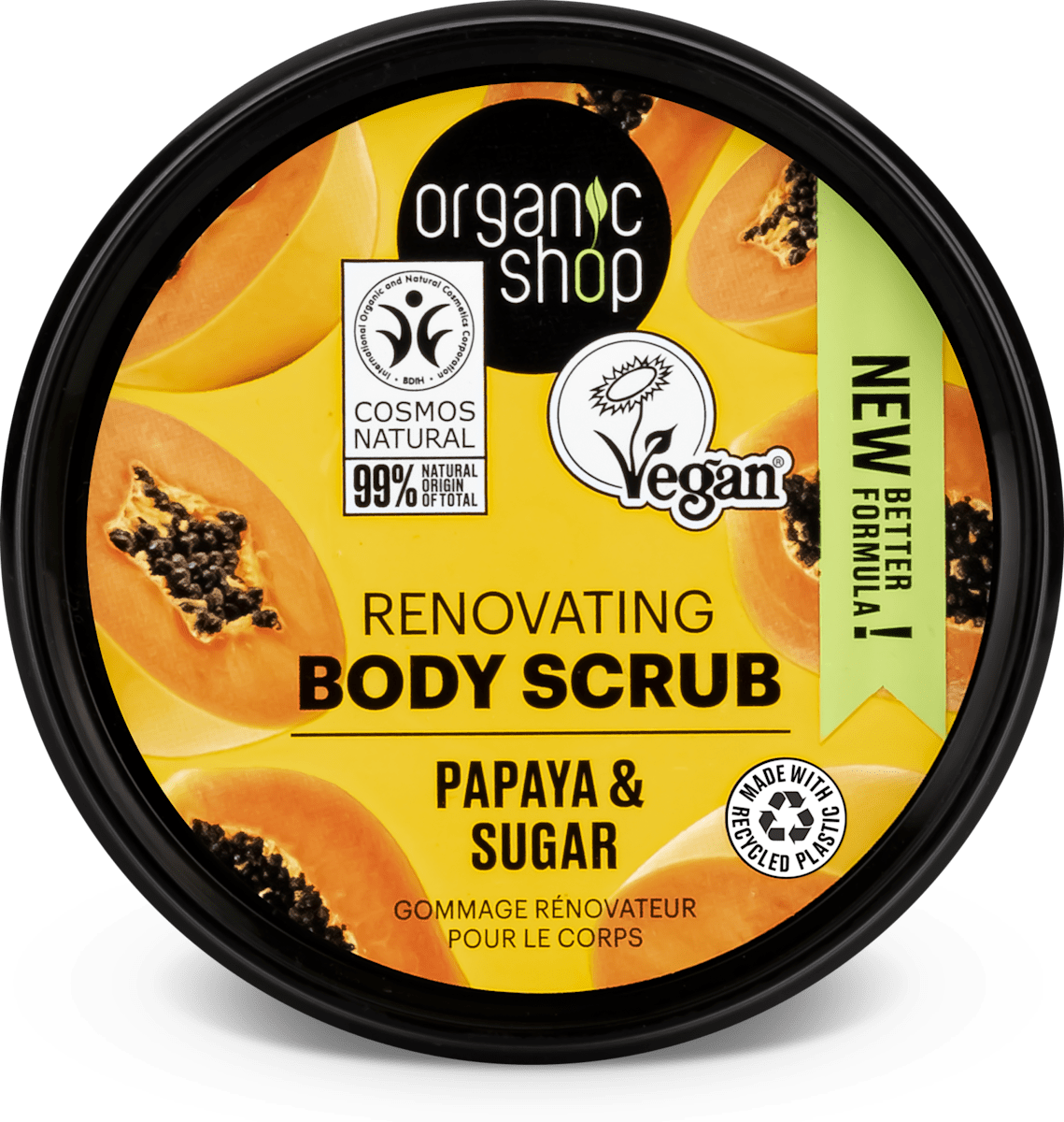 organic shop Scrub corpo esfoliante - papaya succosa, 250 ml | dm Italia