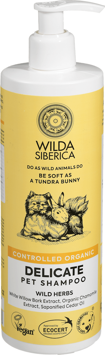 Wilda Siberica DELICATE organski šampon za kućne ljubimce sa osetljivom ...