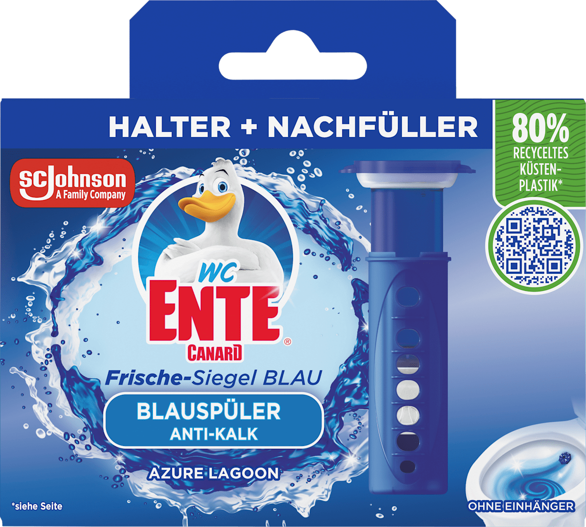 WC-Ente WC-Reiniger Frische-Siegel Azure Lagoon, 36 ml | dm.at