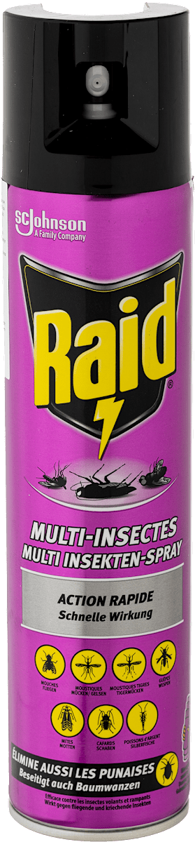 Raid Sprej protiv svih vrsta insekata, 400 ml | dm.hr