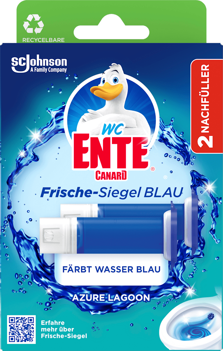 WC-Ente WC-Reiniger Frische-Siegel Azure Lagoon Nachfüllpack, 72 ml | dm.at