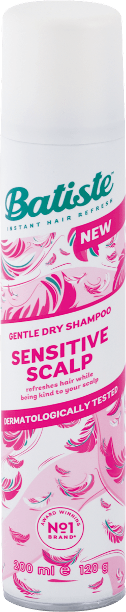 Batiste suchý šampon Sensitive Scalp, 200 ml | dm.cz
