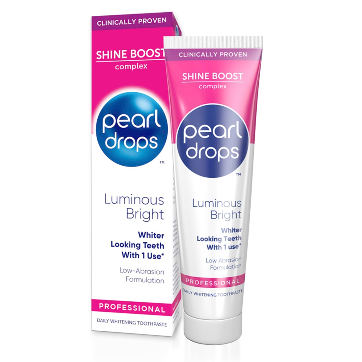 pearl drops Избелваща паста за зъби Luminous Bright, 75 ml | dm България